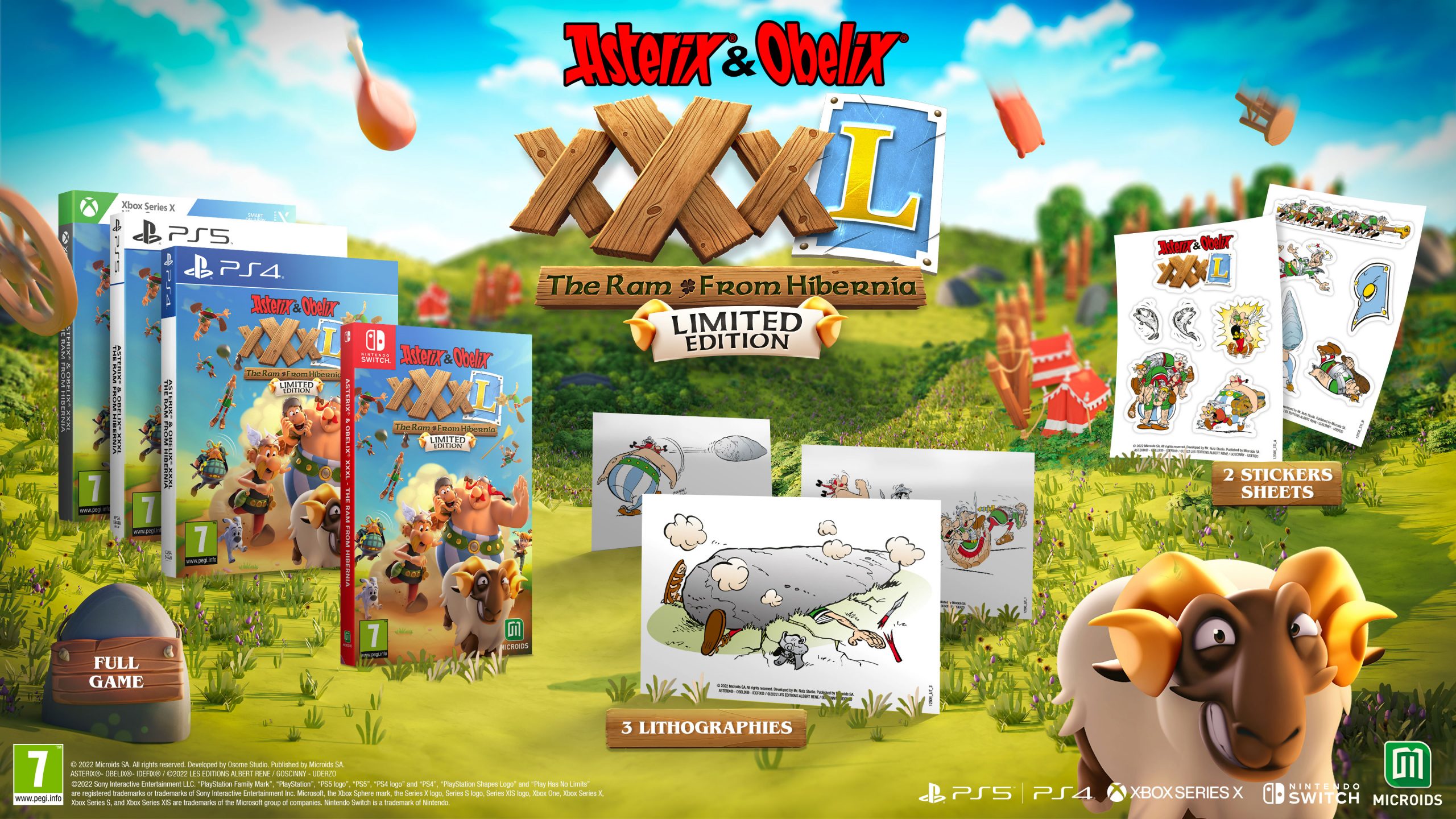 Asterix & Obelix XXXL: The Ram From Hibernia Microids unveils the ...
