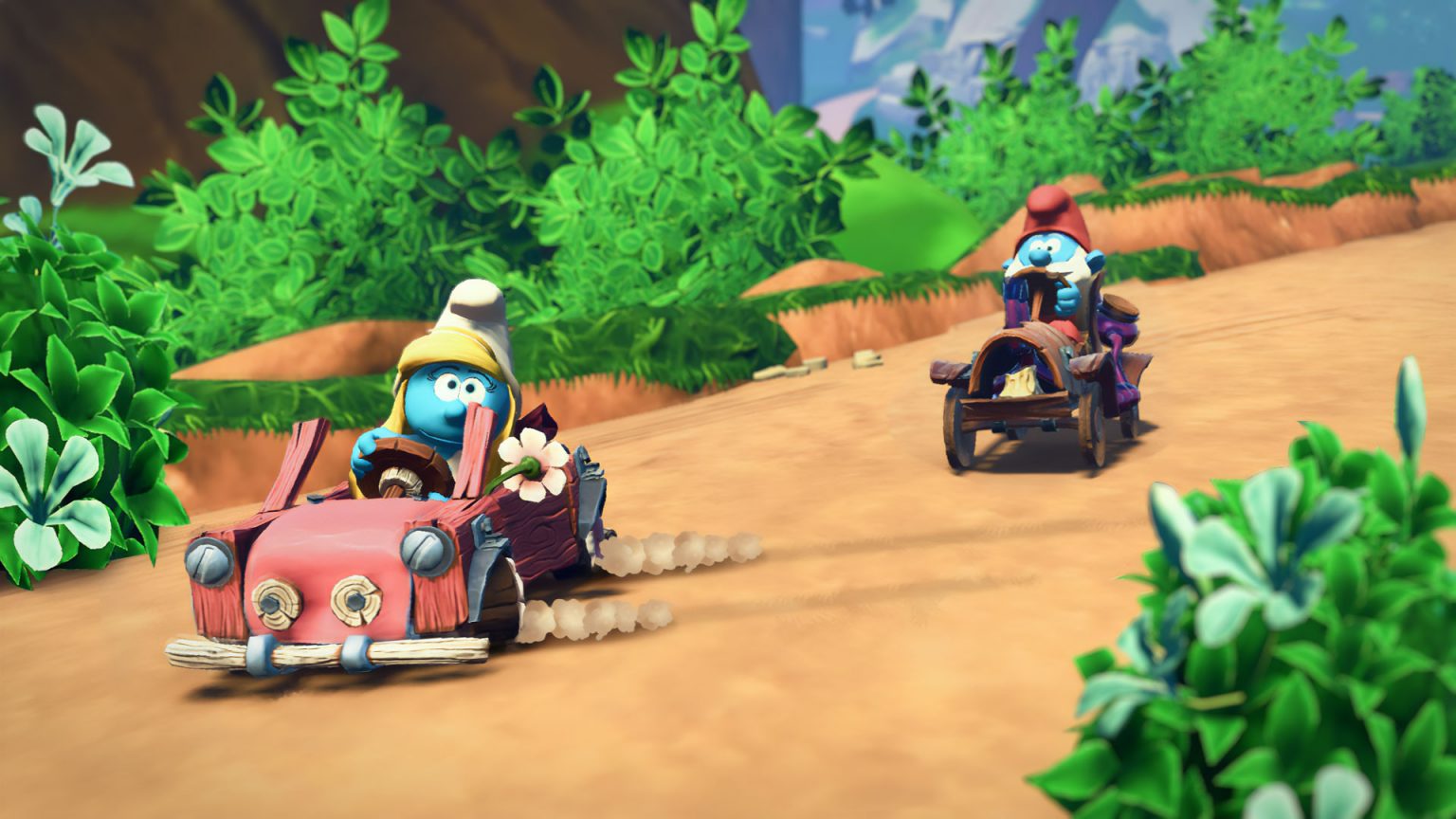 Smurfs Karts steps on the gas in its first gameplay trailer - Microids