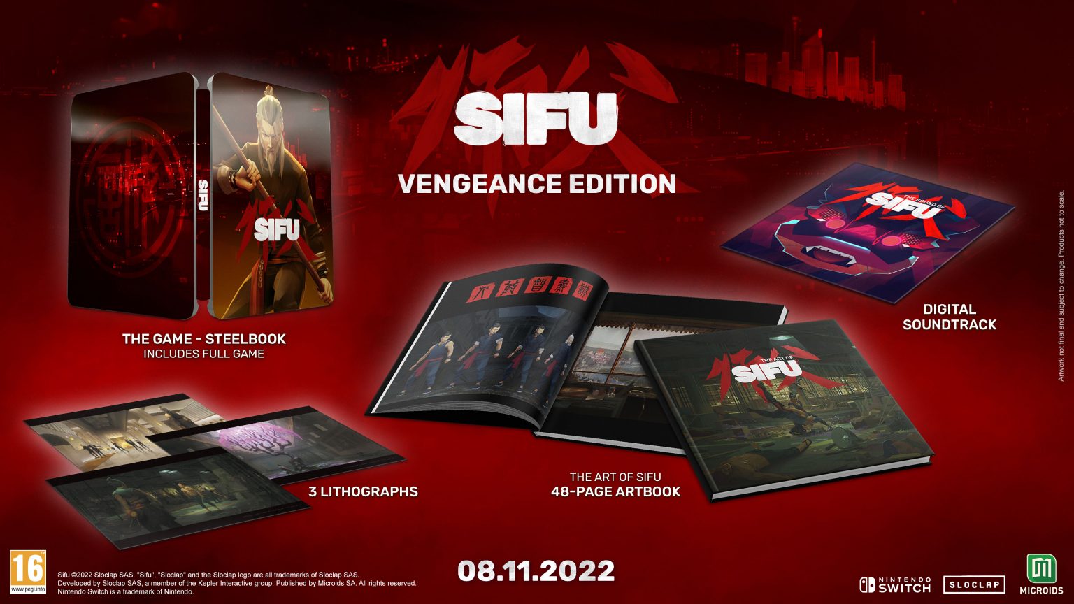 Microids unveils new retail editions for Sifu - Microids