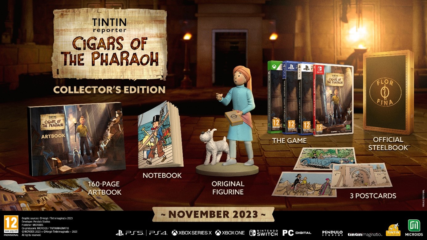 Tintin Reporter - Cigars of the Pharaoh: Discover the Limited and ...